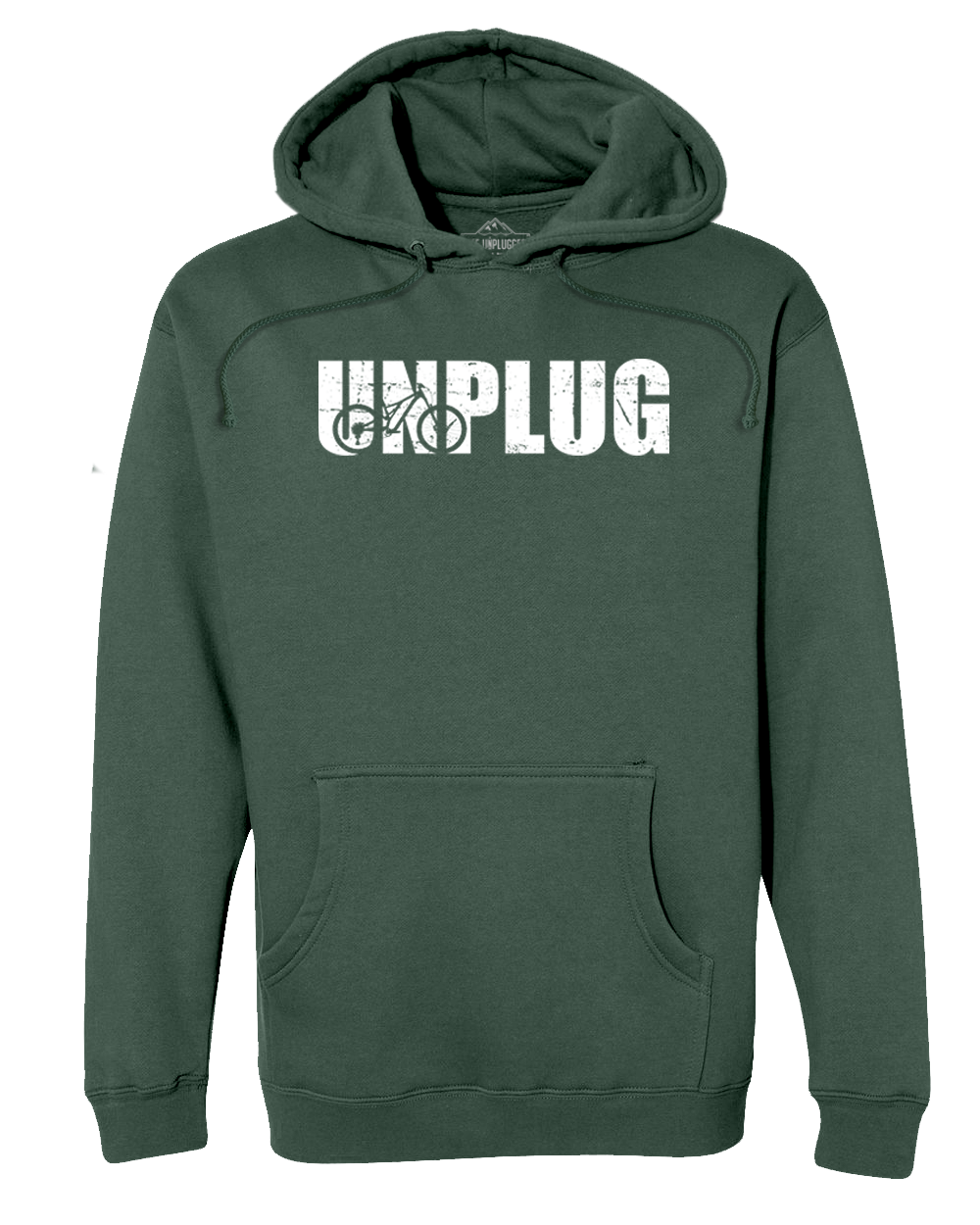 UNPLUG MOUNTAIN BIKE SILHOUETTE Heavyweight Hoodie – Life Unplugged