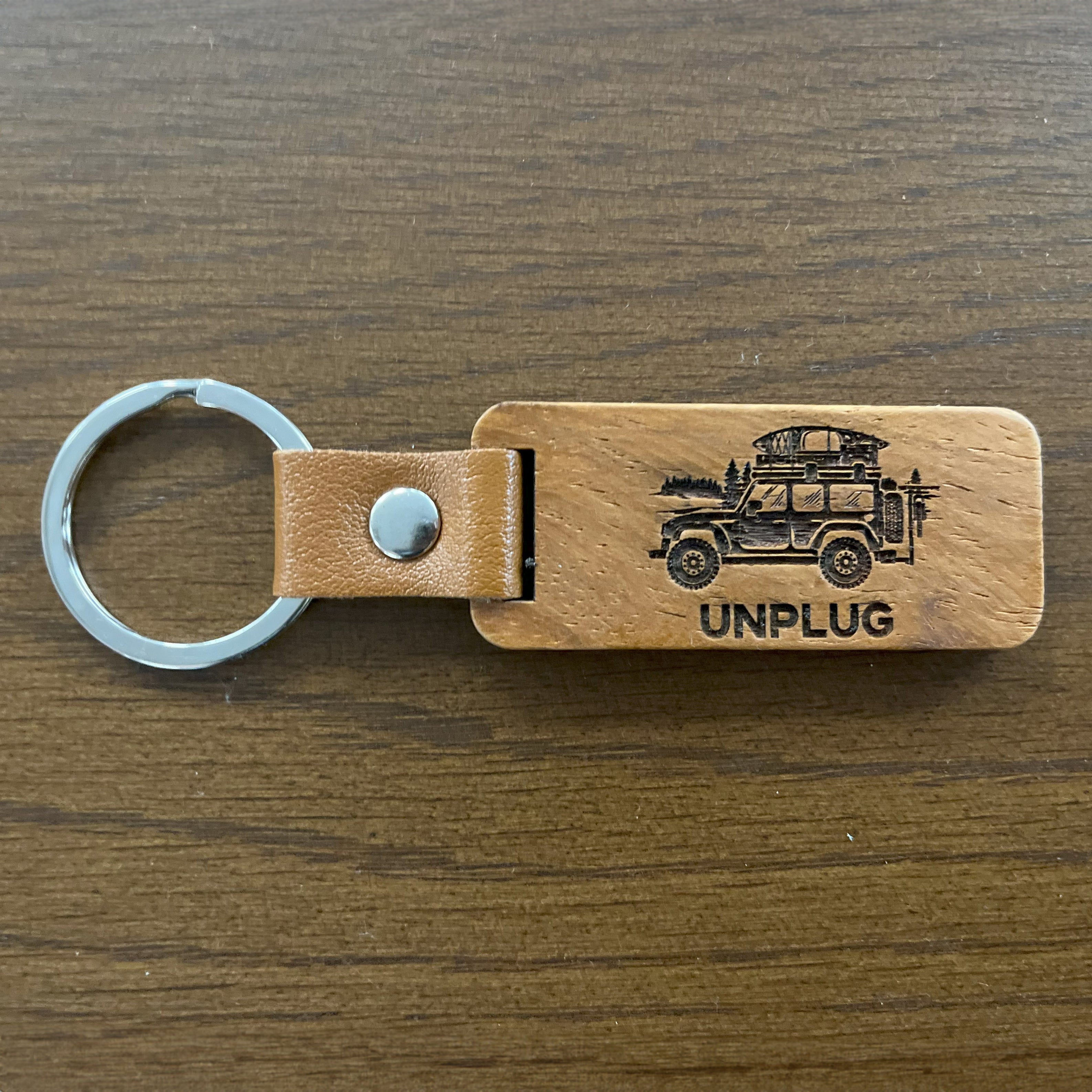 OFF-ROAD VEHICLE Wooden Keychain – Life Unplugged