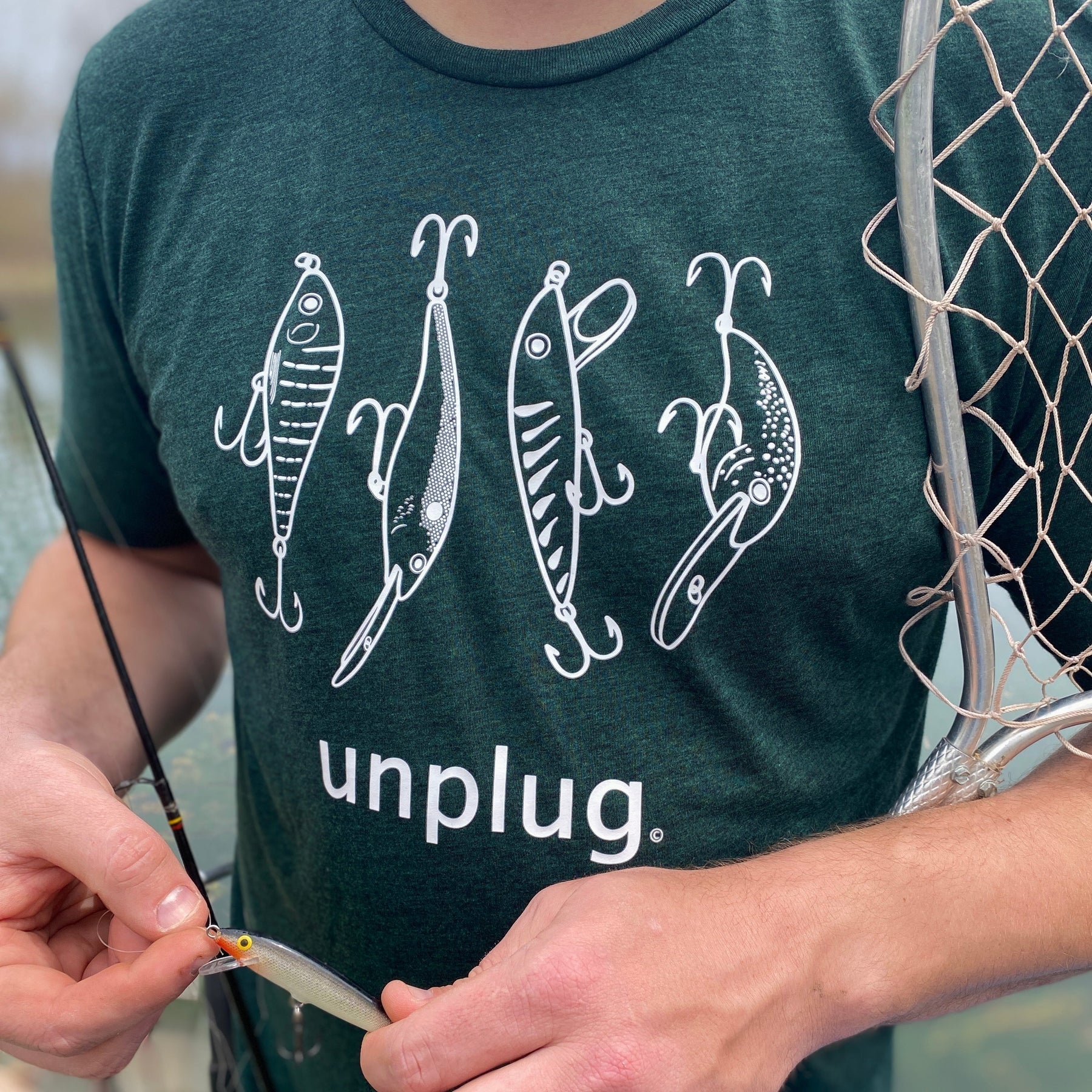 Fishing Lures Triblend T-Shirt – Life Unplugged