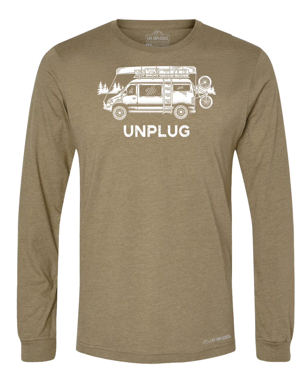 Van Life Premium Polyblend Long Sleeve T-Shirt – Life Unplugged