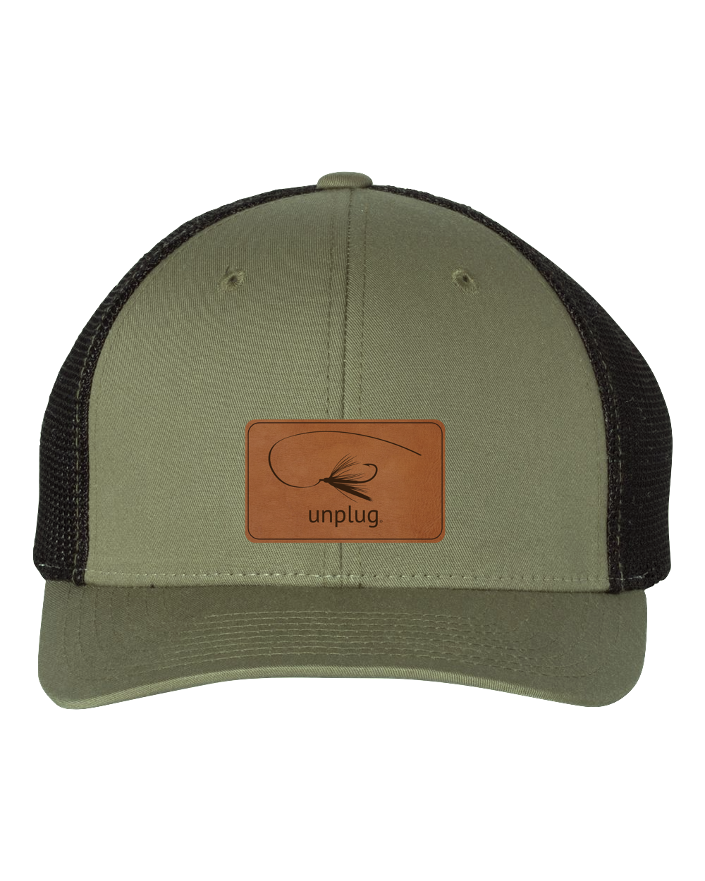 Fly Fishing Leather Patch Hat – Life Unplugged